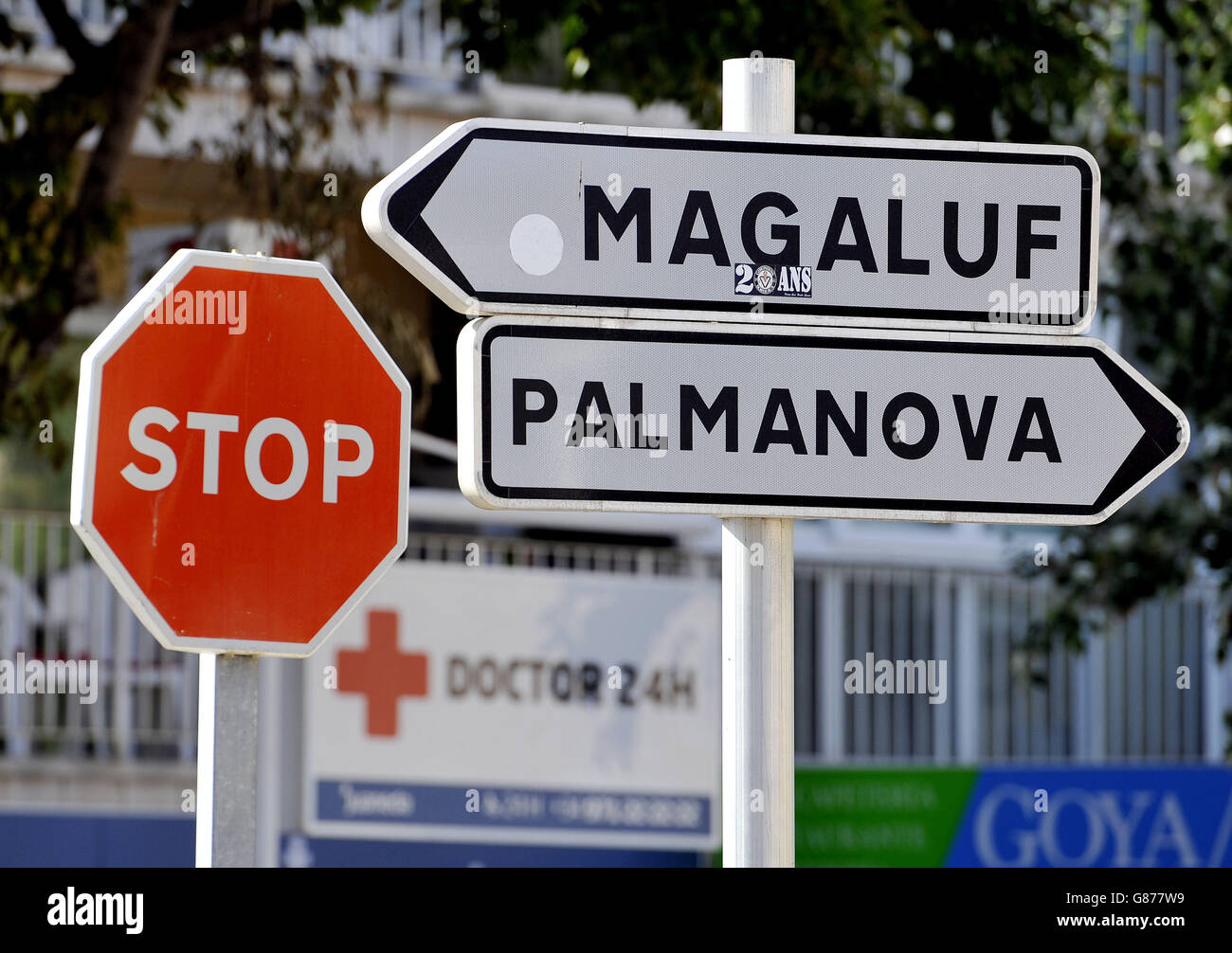 Magalluf mallorca police magaluf hi-res stock photography and images ...