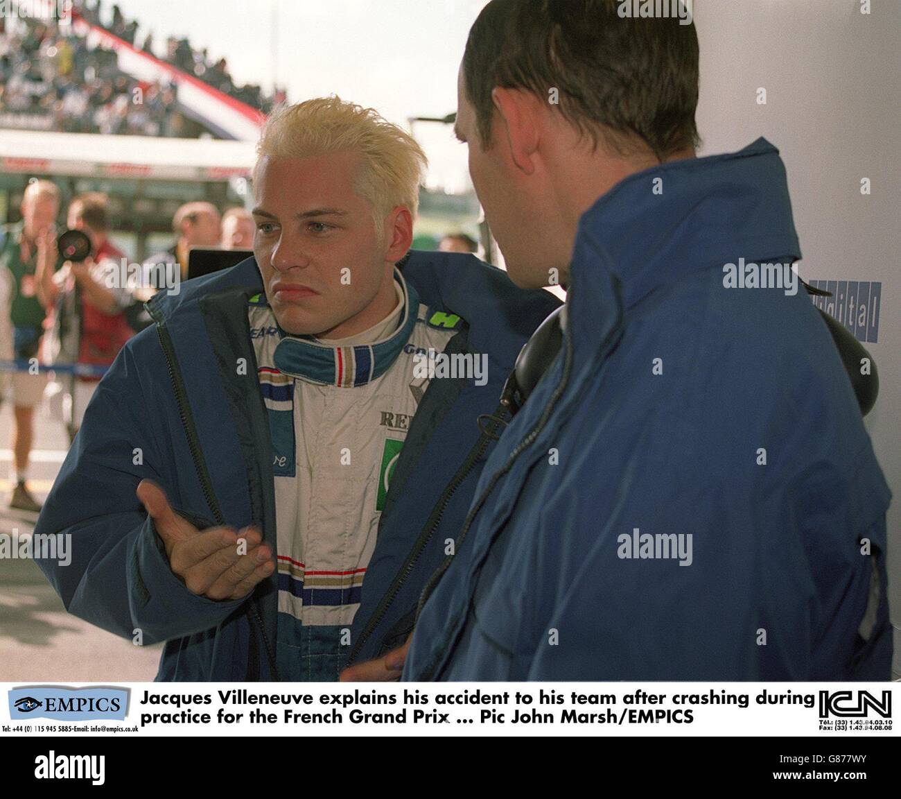 Motor Racing ... French Grand Prix Stock Photo - Alamy