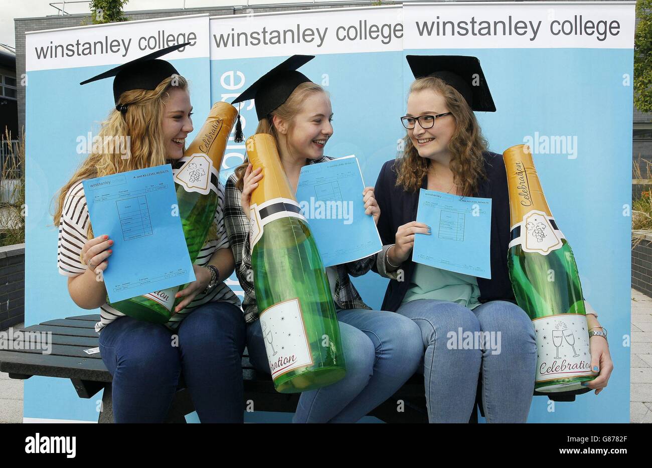 (From the left) Jessica Berry, Robyn Chilton and Isabelle Cliff ...