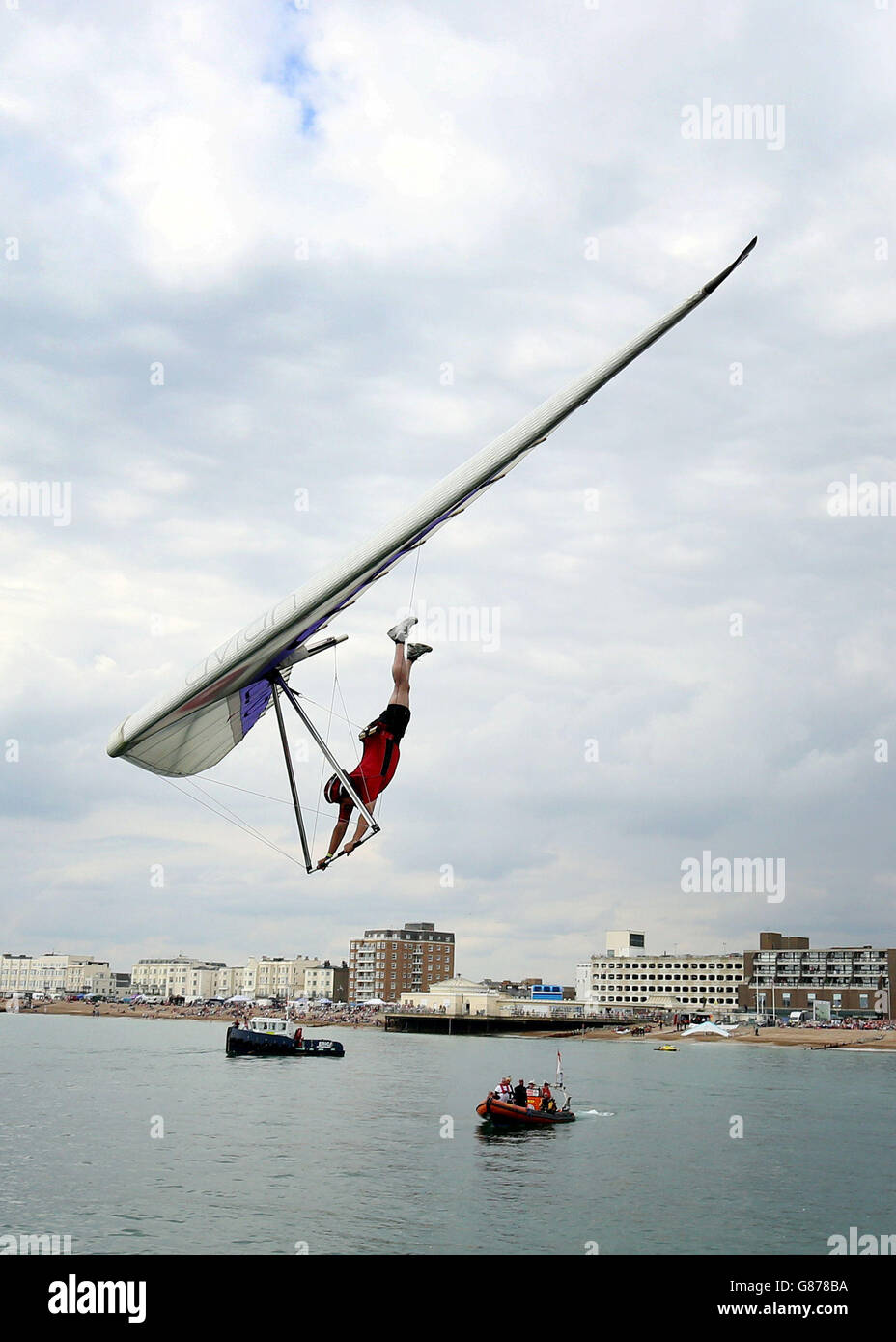 Worthing International Birdman competition Stock Photo - Alamy
