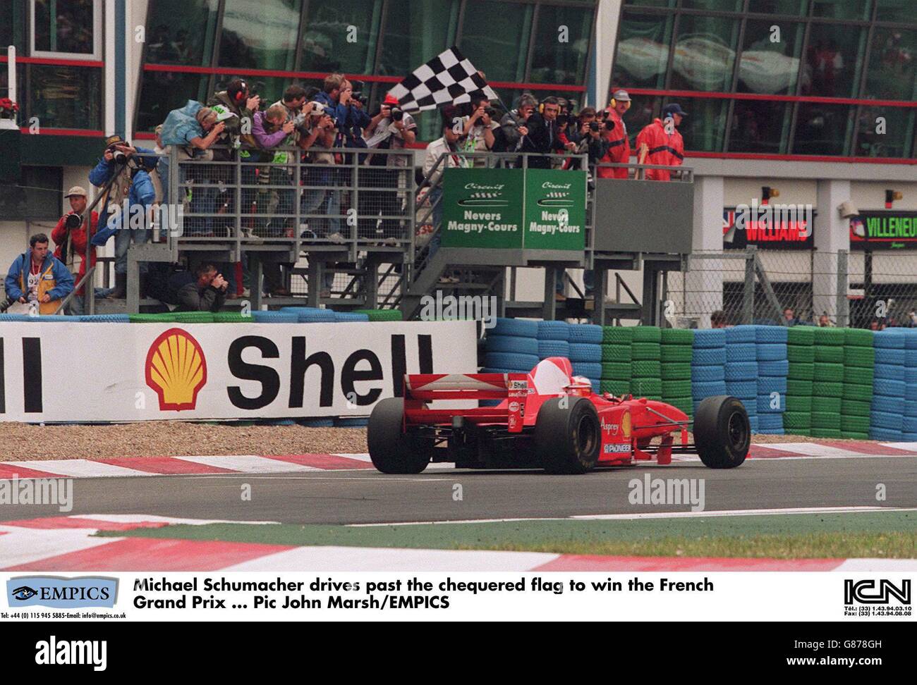 Motor Racing ... French Grand Prix Stock Photo - Alamy