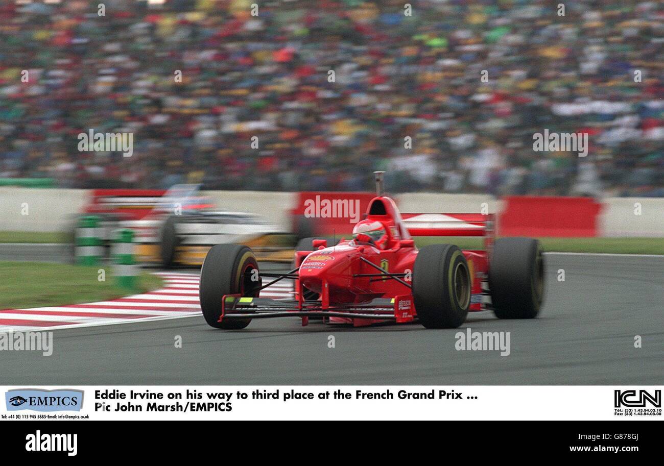 Motor Racing ... French Grand Prix Stock Photo - Alamy