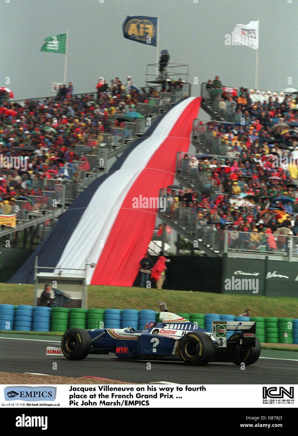 Motor Racing ... French Grand Prix Stock Photo - Alamy