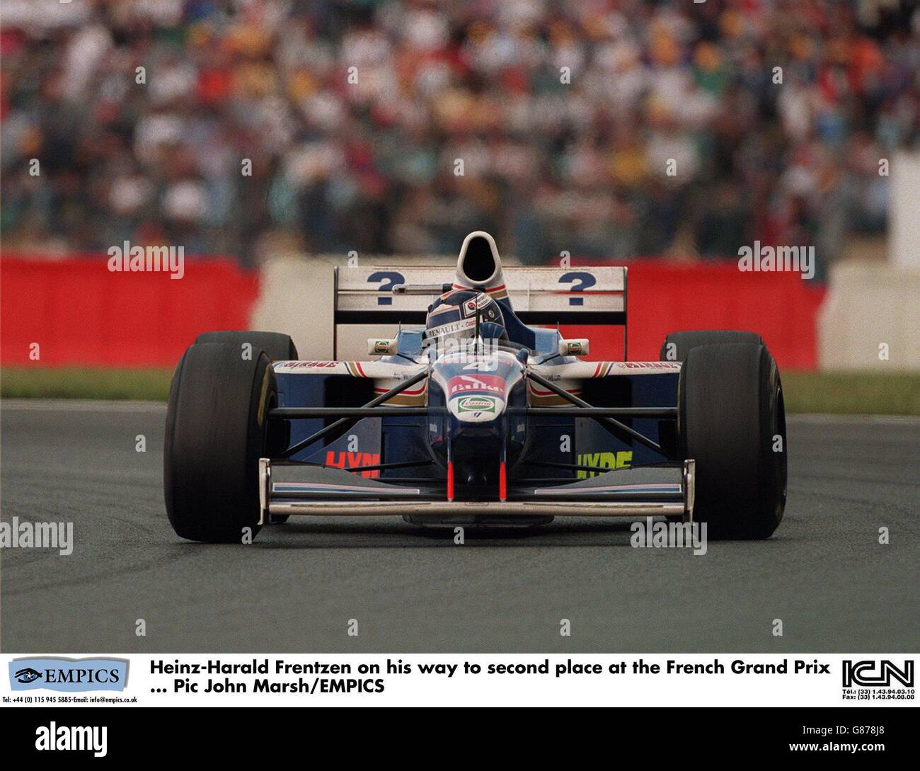 Motor Racing ... French Grand Prix Stock Photo - Alamy