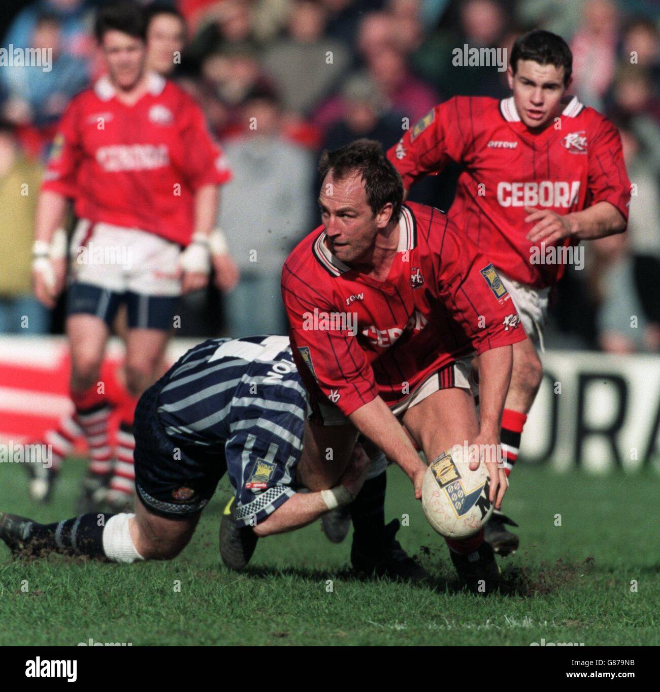 Rugby League - Salford v Oldham Stock Photo - Alamy