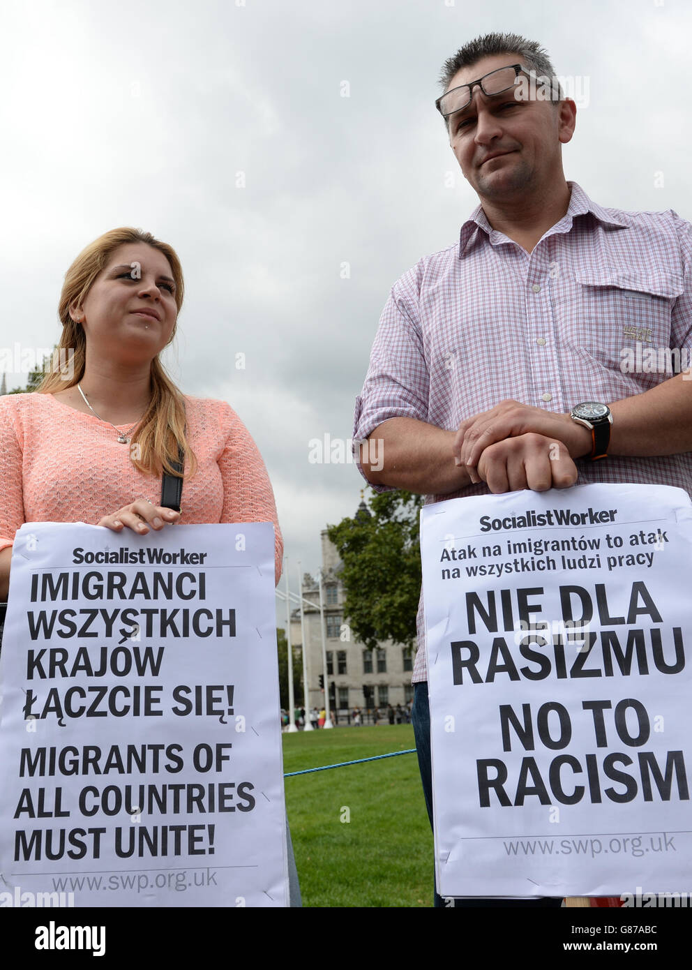 Polish workers hi-res stock photography and images - Alamy