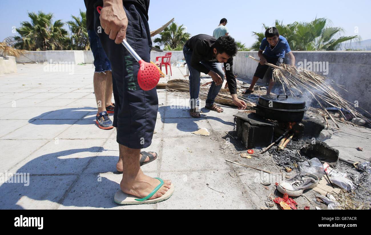 Afghan migrants hi-res stock photography and images - Alamy