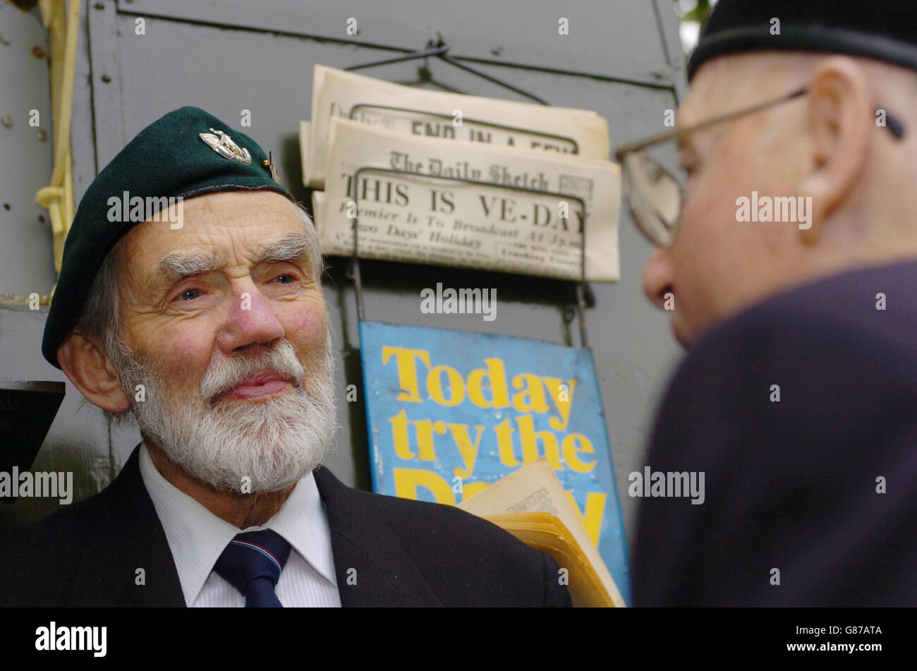 German surrender newspaper hi-res stock photography and images - Alamy