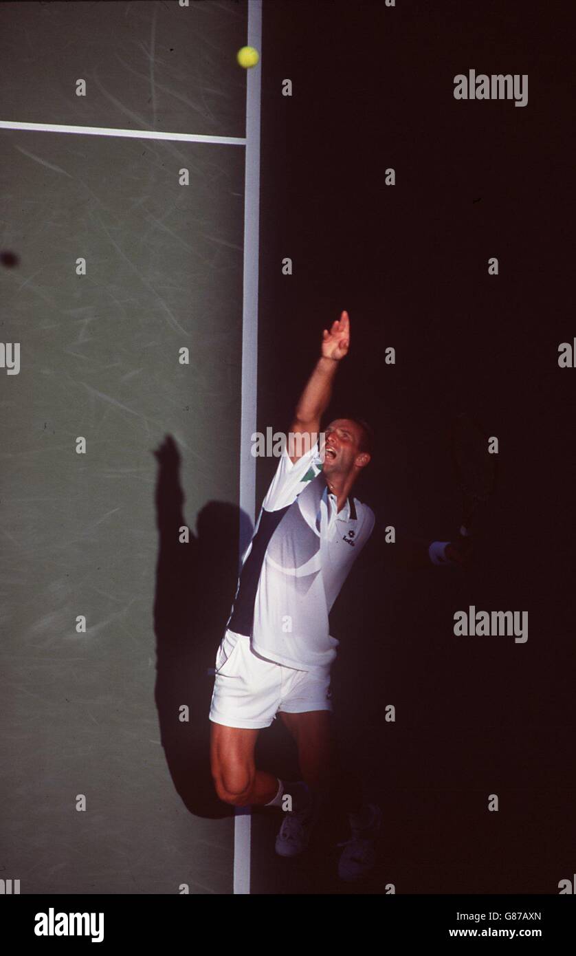 Tennis, Australian Open. Thomas Muster Stock Photo - Alamy
