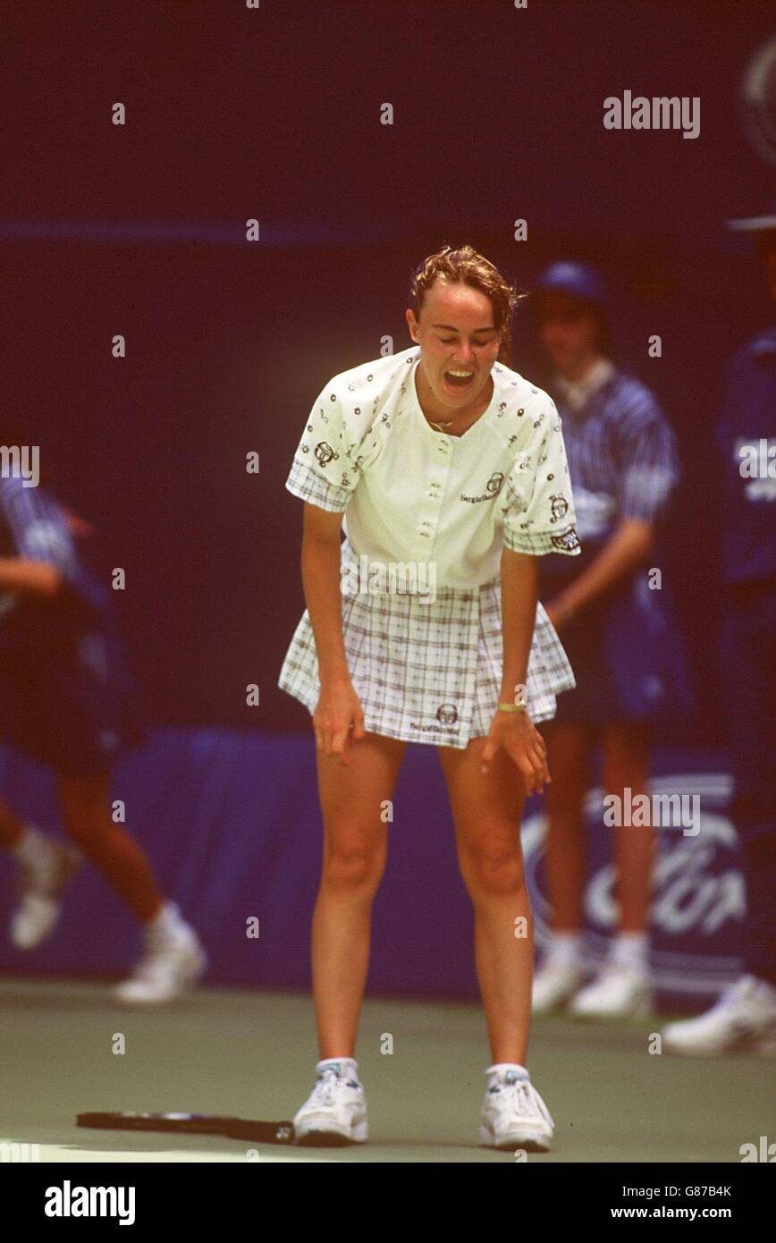 Tennis - Australian Open. Martina Hingis Stock Photo - Alamy