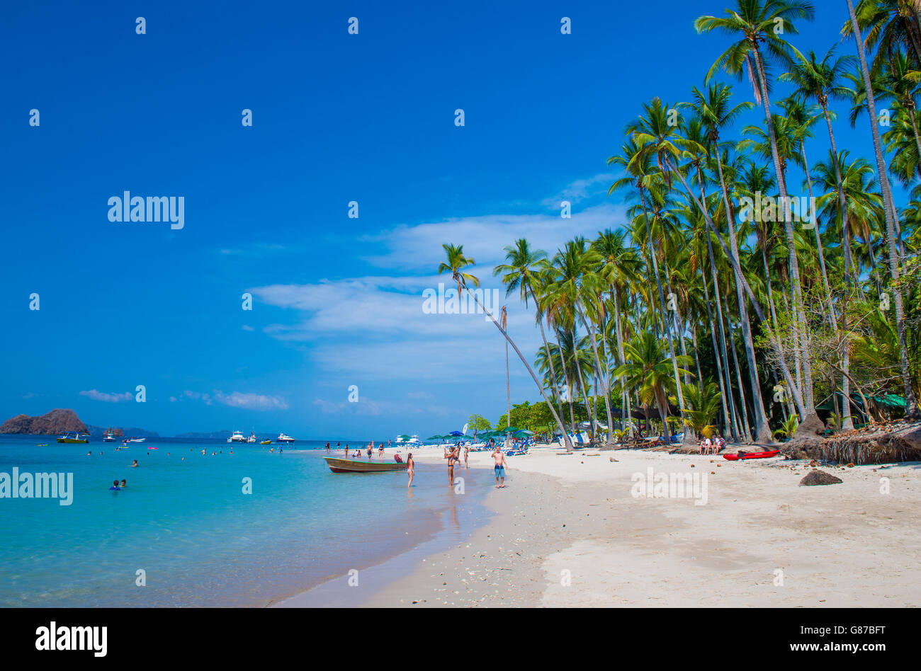 Tropical beach in Tortuga island , Costa Rica Stock Photo - Alamy