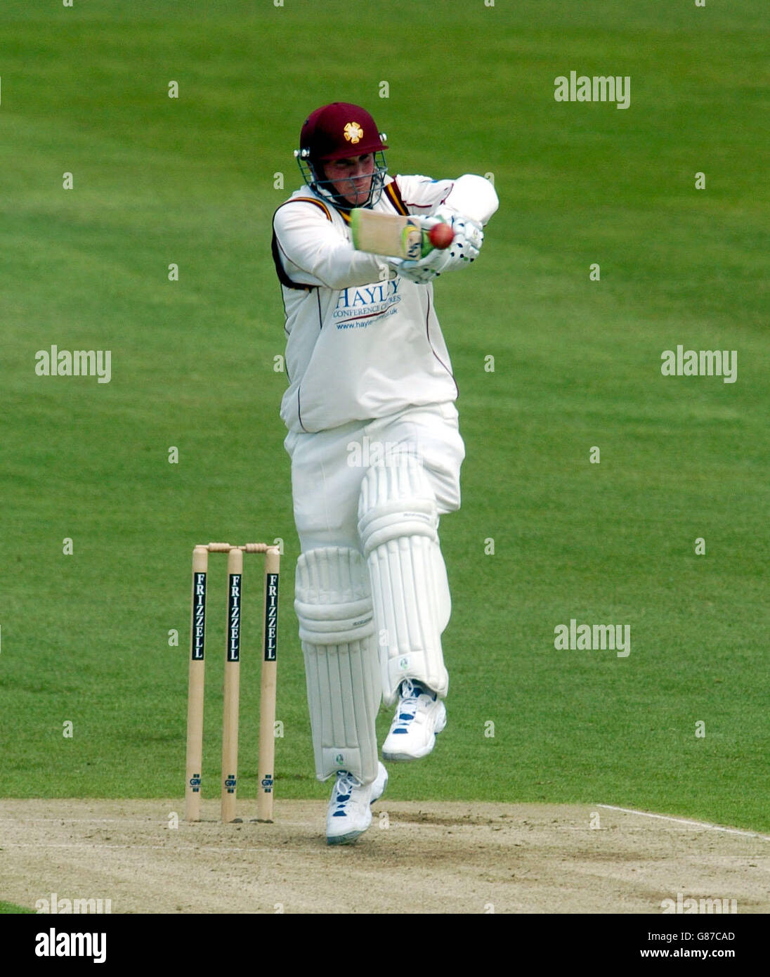 Northamptonshire's David Sales on his way to 29 by lunch Stock Photo ...