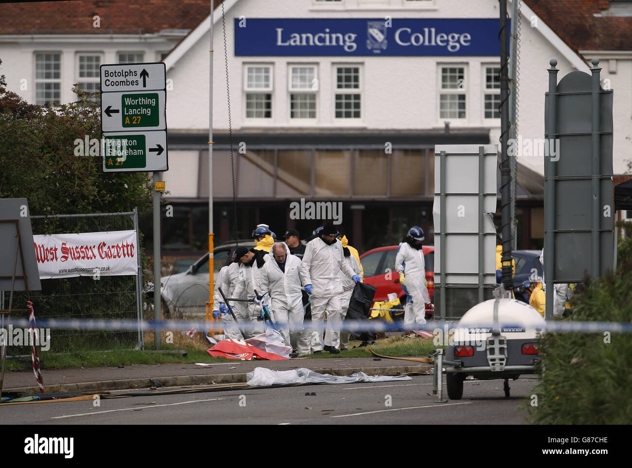 Victims shoreham airshow disaster hi-res stock photography and images ...
