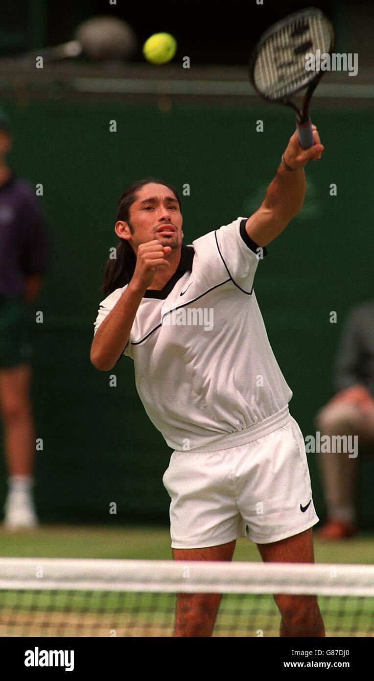 Wimbledon Tennis Championships. Marcelo Rios Stock Photo - Alamy