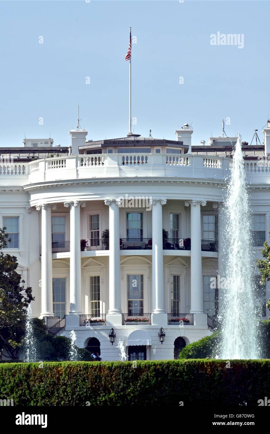The White House in Washington DC Stock Photo - Alamy
