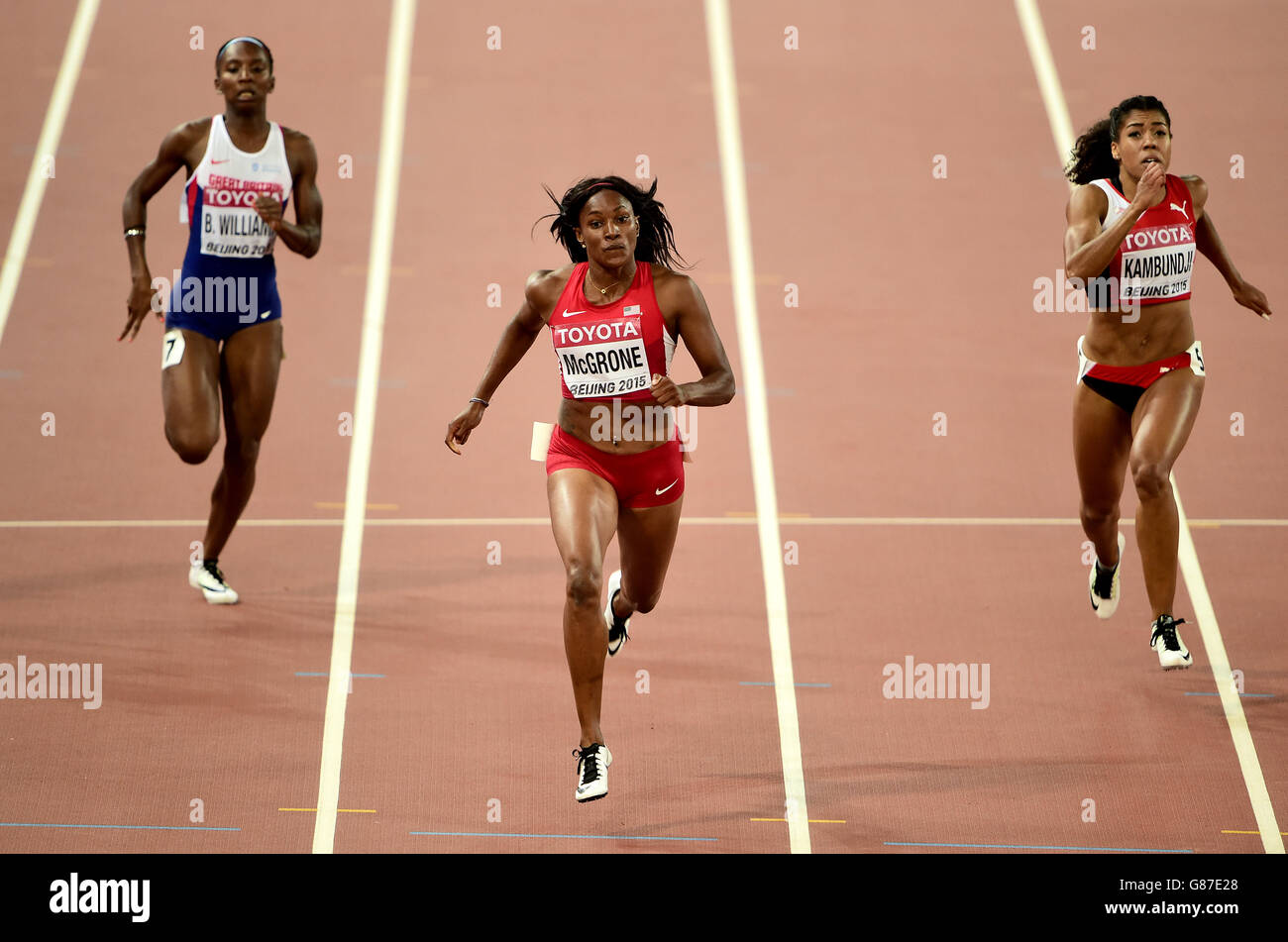 Usas candyce mcgrone centre hi-res stock photography and images - Alamy