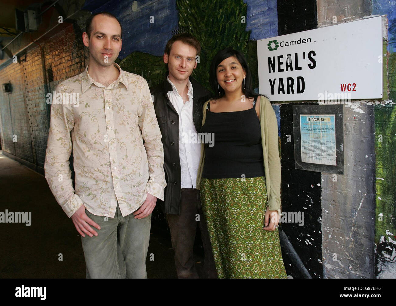(L-R) James Brown, Ben Crowe and Preti Taneja. Their film 'The Man who ...