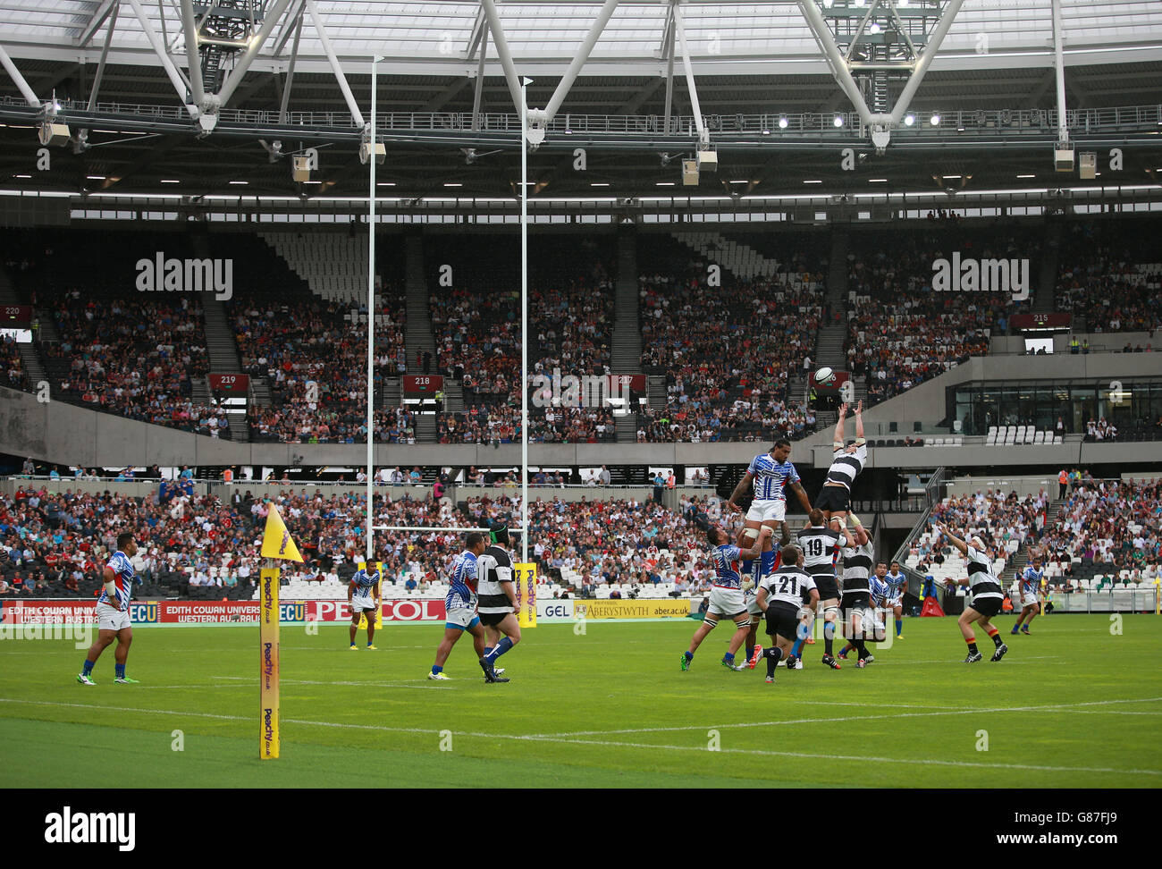 Rugby Union - Test Match - Barbarians v Samoa - The Stadium at Queen ...
