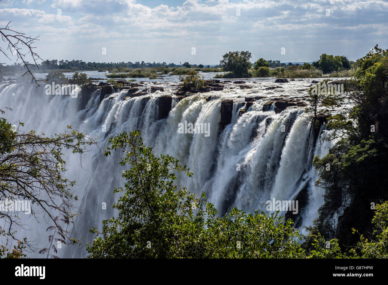 Victoria Falls, Livingstone, Zambia Stock Photo - Alamy