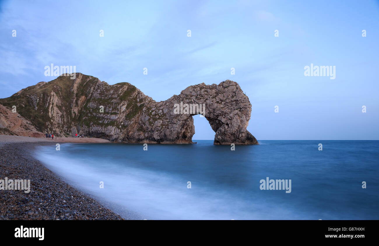 Travel - Landmarks - Durdle Door - Dorset. A view of Durdle Door in ...