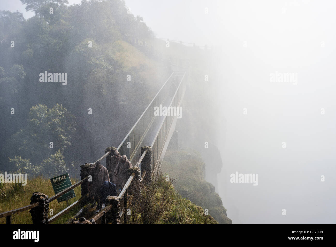 Victoria falls bridge walk hi-res stock photography and images - Alamy