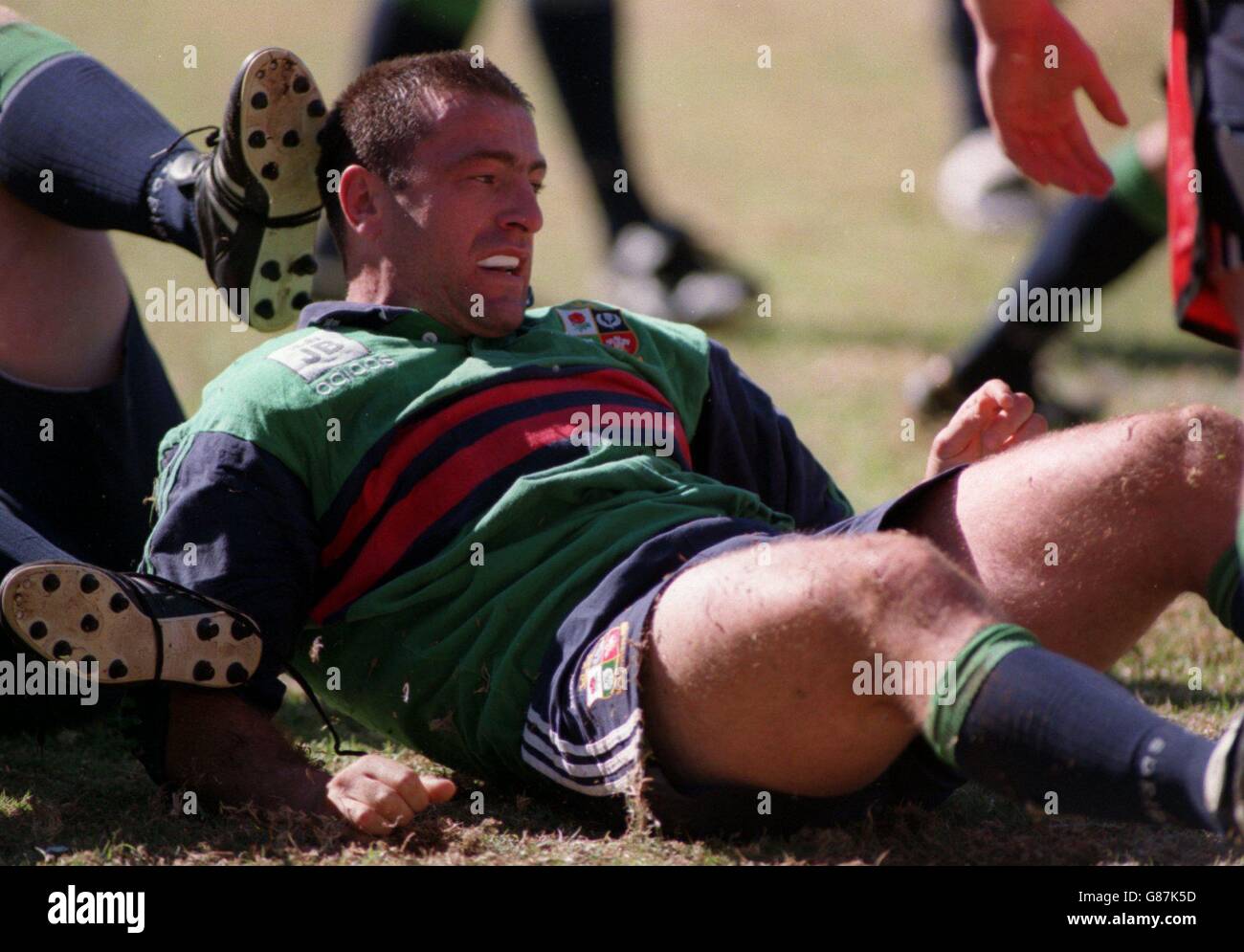 Rugby Union - British Lions Training. John Bentley, British Lions Stock ...