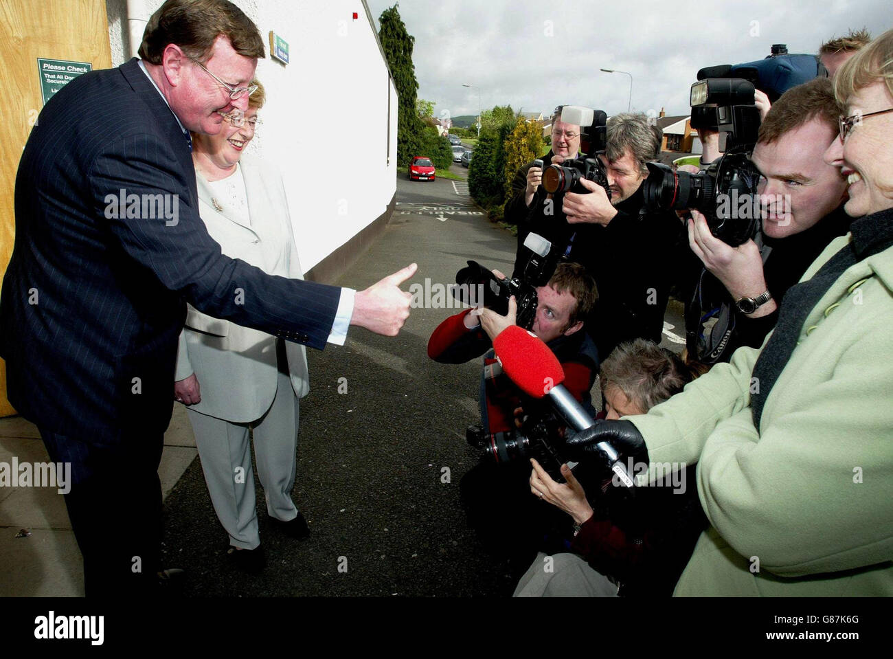 General Election 2005 - Polling Day Stock Photo - Alamy