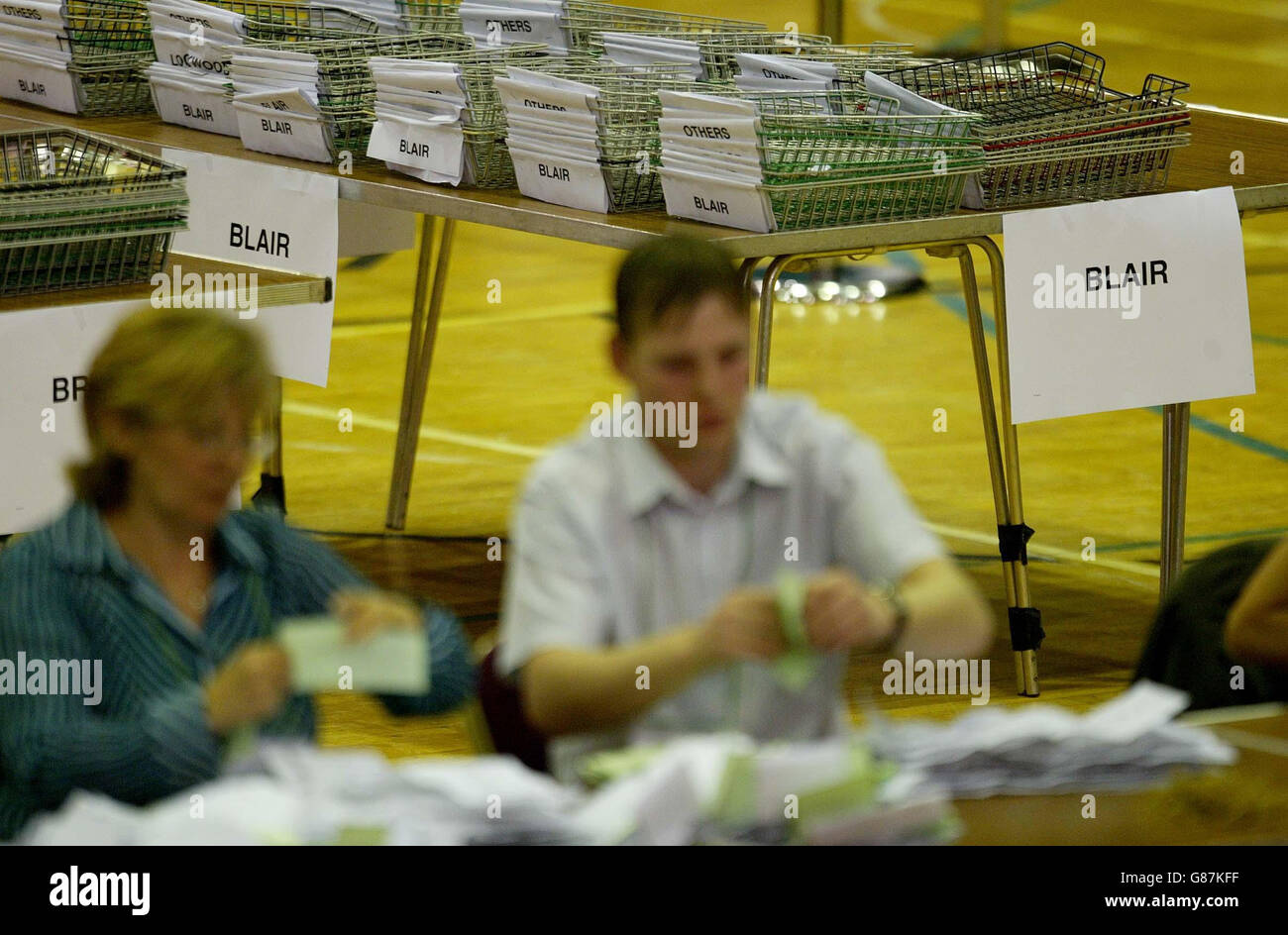 General Election 2005 Stock Photo - Alamy