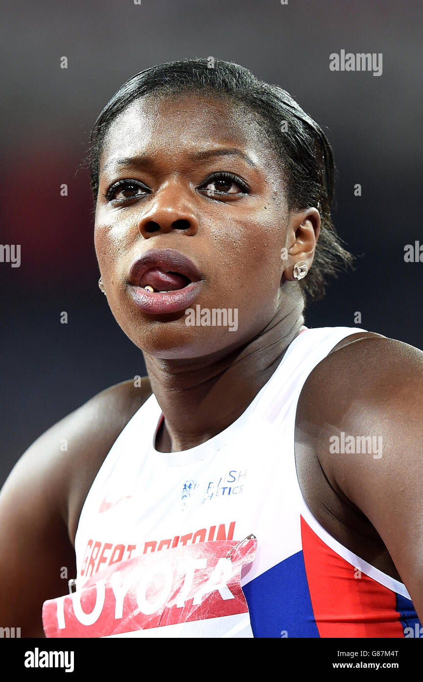 Great Britain's Asha Philip after missing out on qualification in the ...