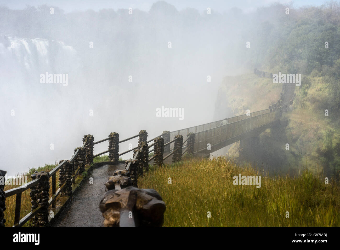 Victoria falls bridge walk hi-res stock photography and images - Alamy