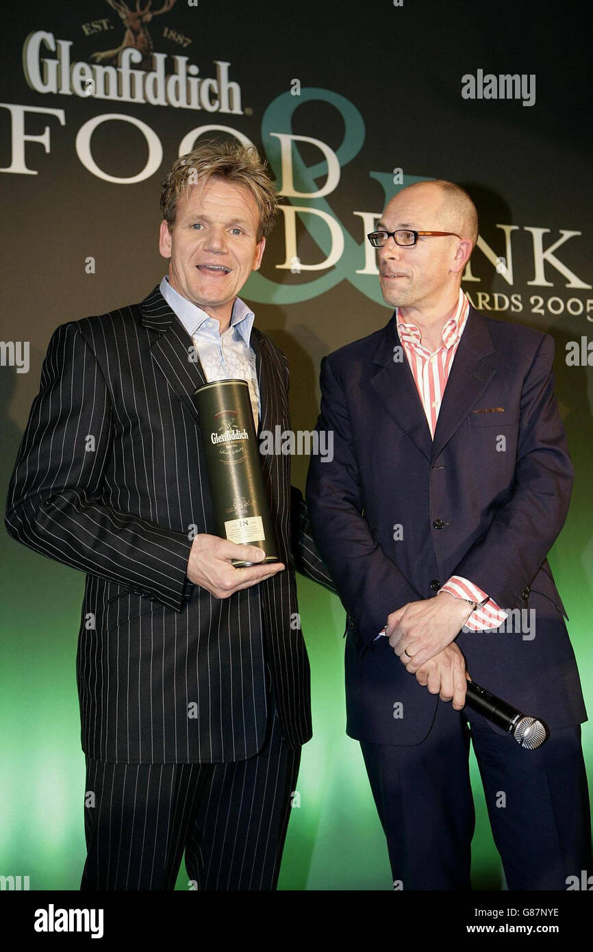 Awards trophy cook chef celebrity editor magazine hostpics hi-res stock ...