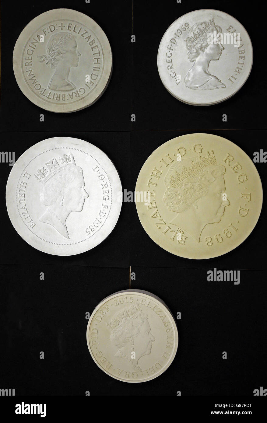 Five portraits oldest top left hi-res stock photography and images - Alamy