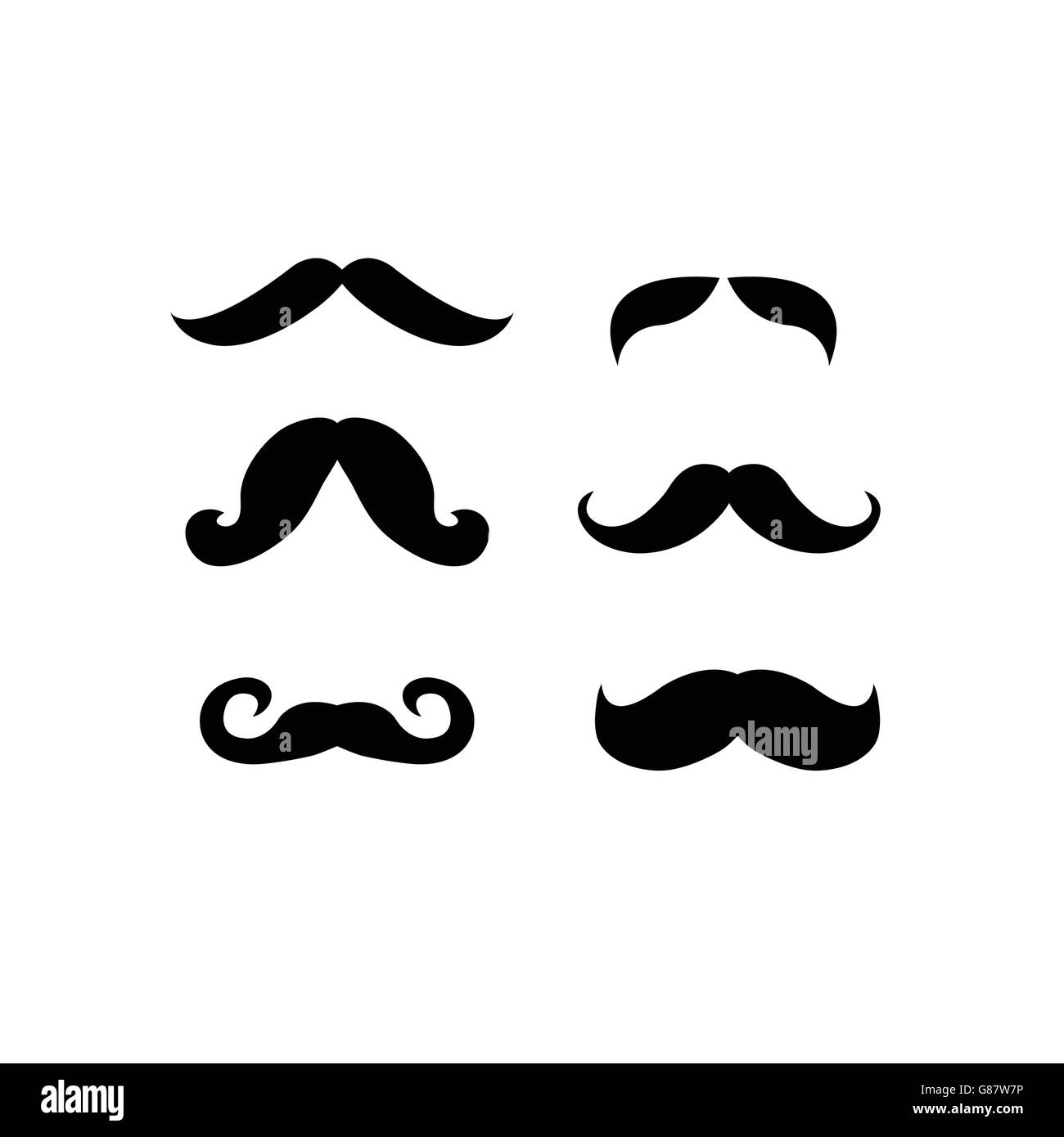 Curled mustaches hi-res stock photography and images - Alamy