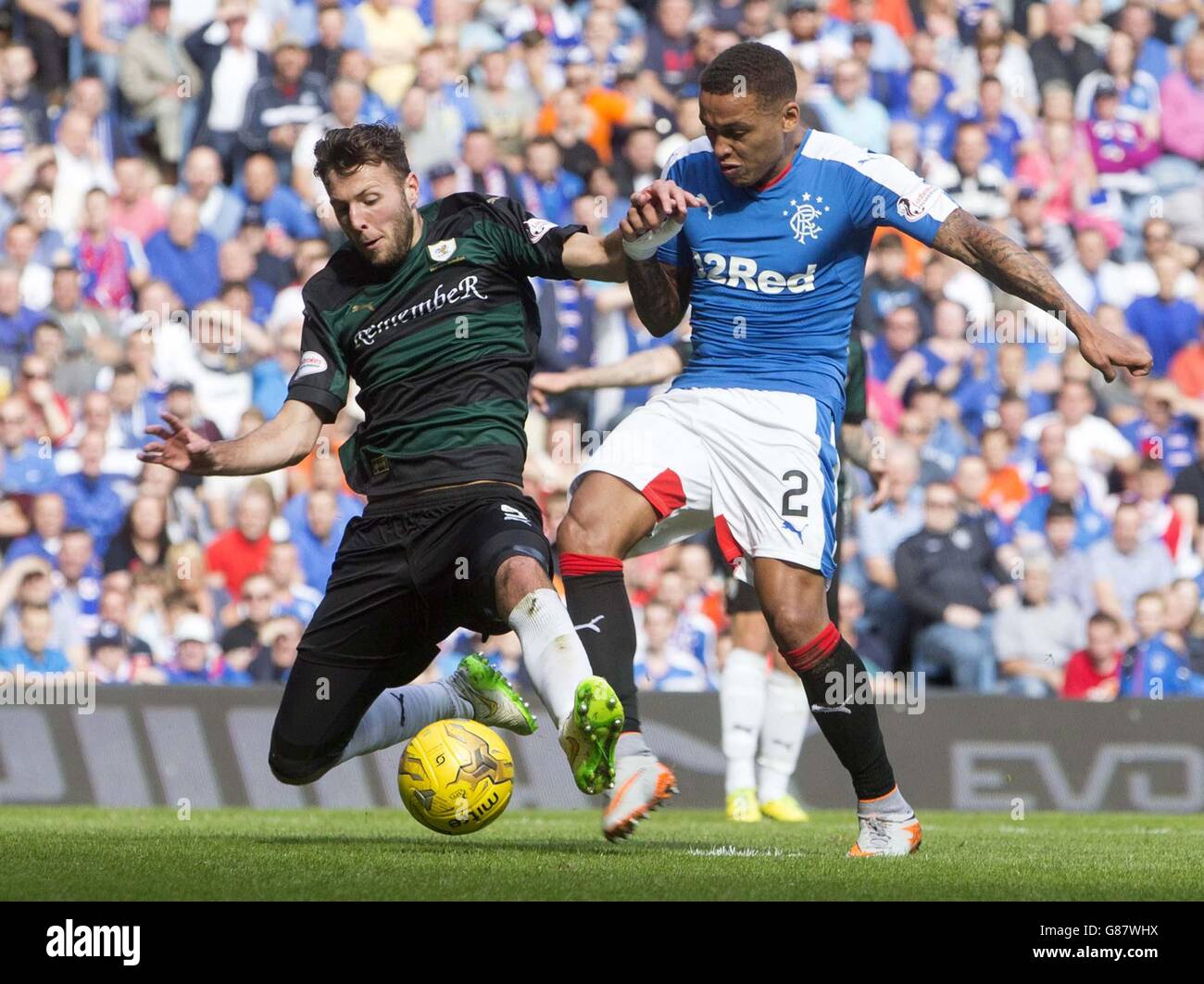 Soccer ladbrokes scottish championship rangers v raith rovers ibrox ...