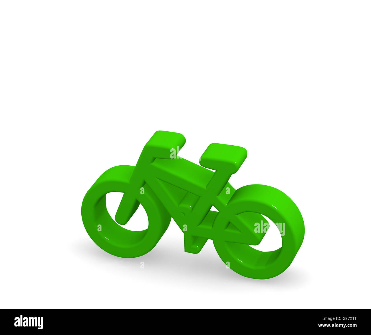 Sport bicycle 3d render illustration Cut Out Stock Images & Pictures ...