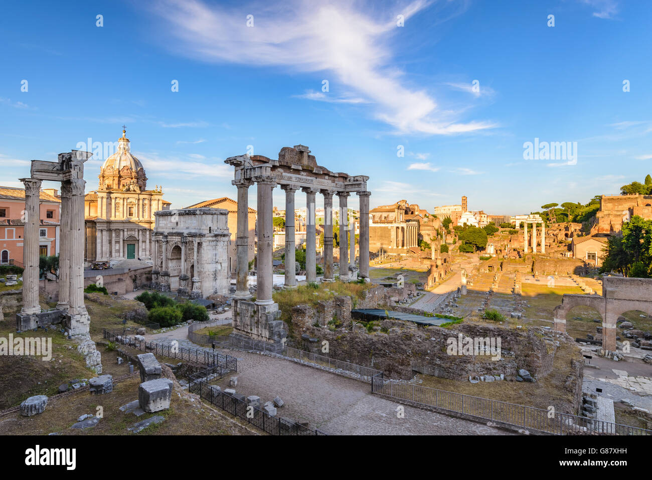 Roman Forum, Rome, Italy Stock Photo - Alamy