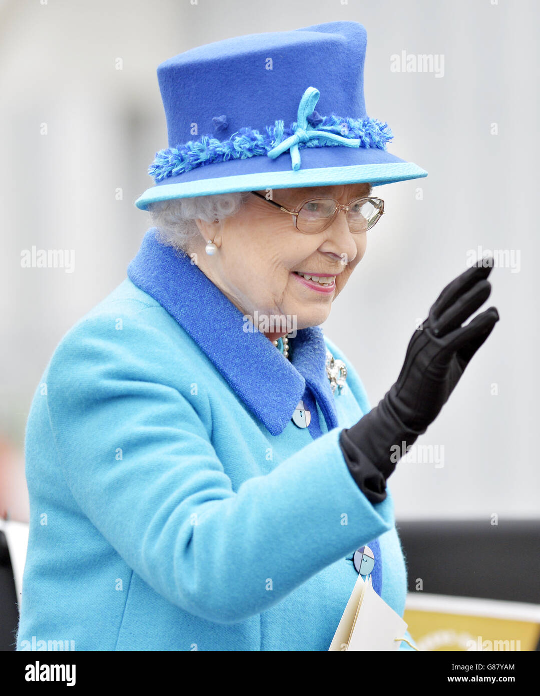 Royal reign milestone Stock Photo - Alamy