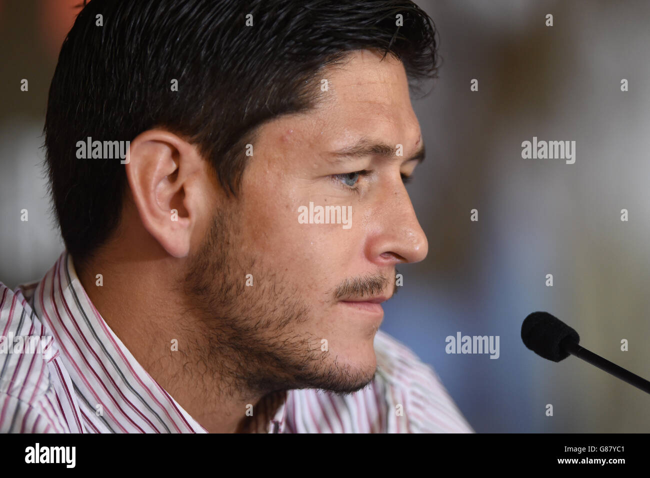 Jamie mcdonnell during a press conference at sheffield city hall hi-res ...
