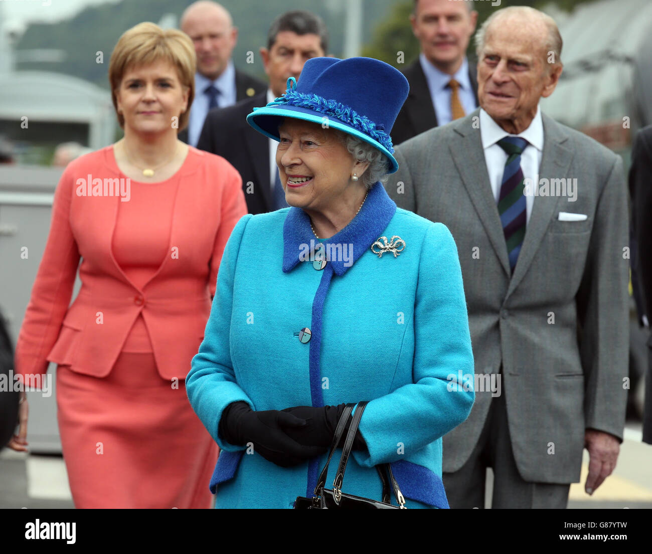 Royal reign milestone Stock Photo - Alamy