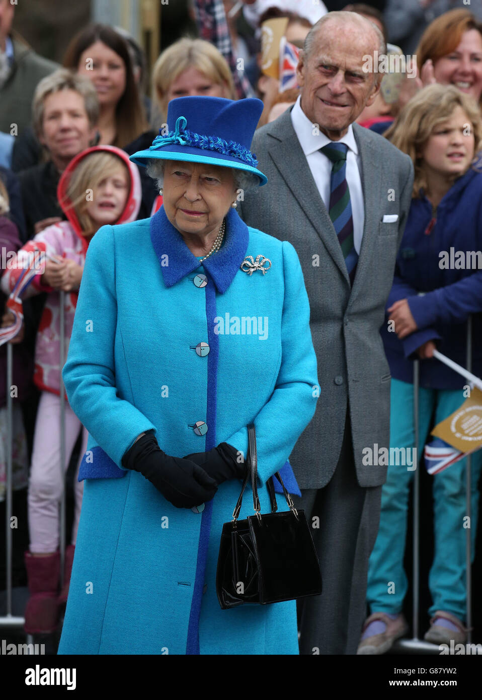 Royal reign milestone Stock Photo - Alamy