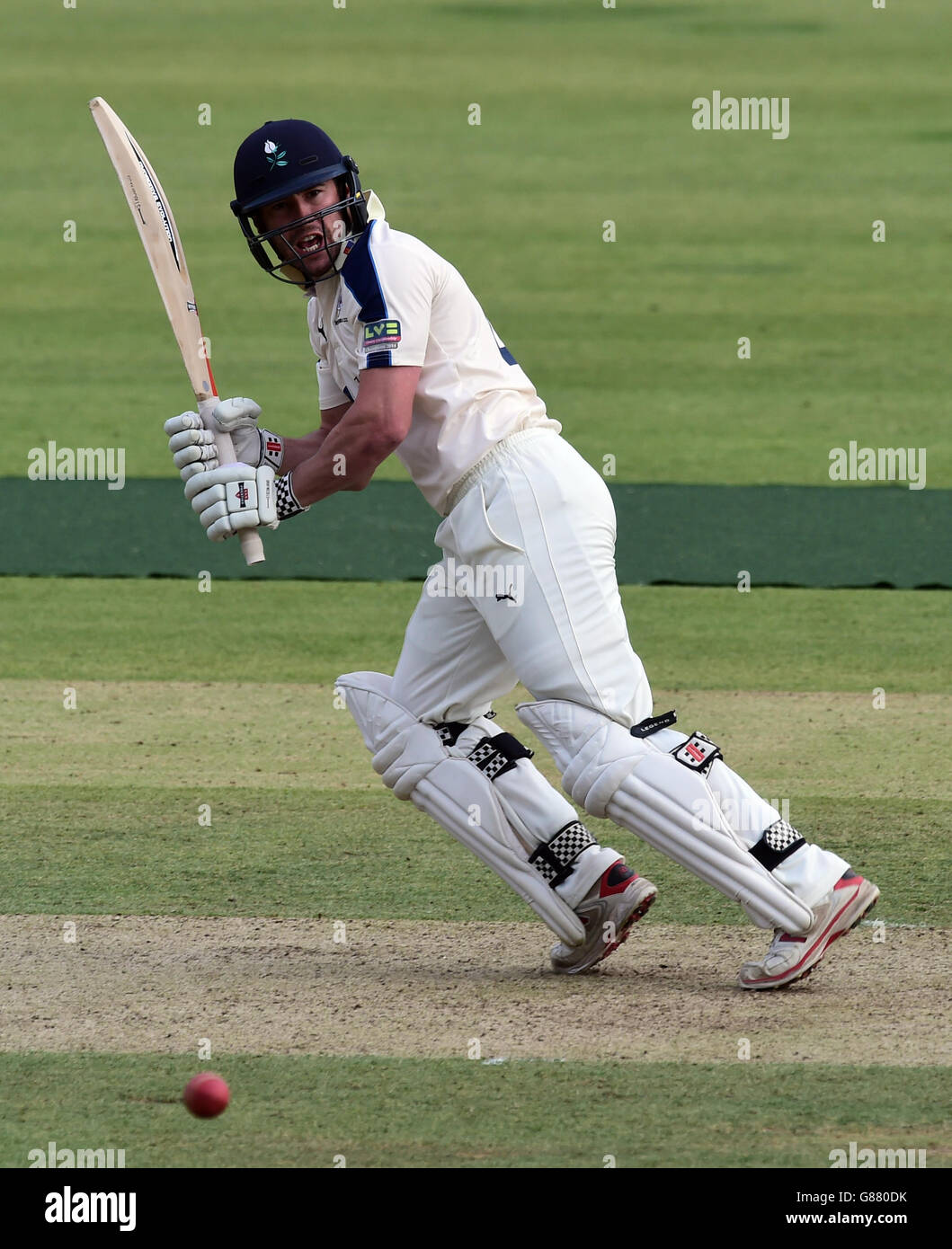 Yorkshire's Andy Hodd in action during day one of the LV= County ...