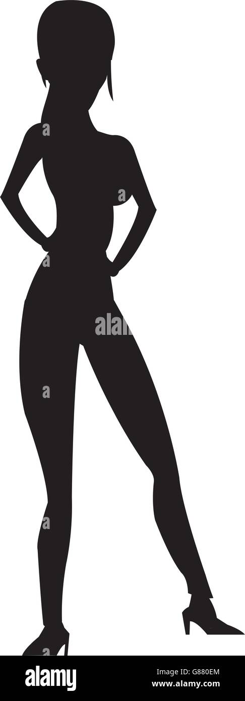woman standing icon Stock Vector Image & Art - Alamy