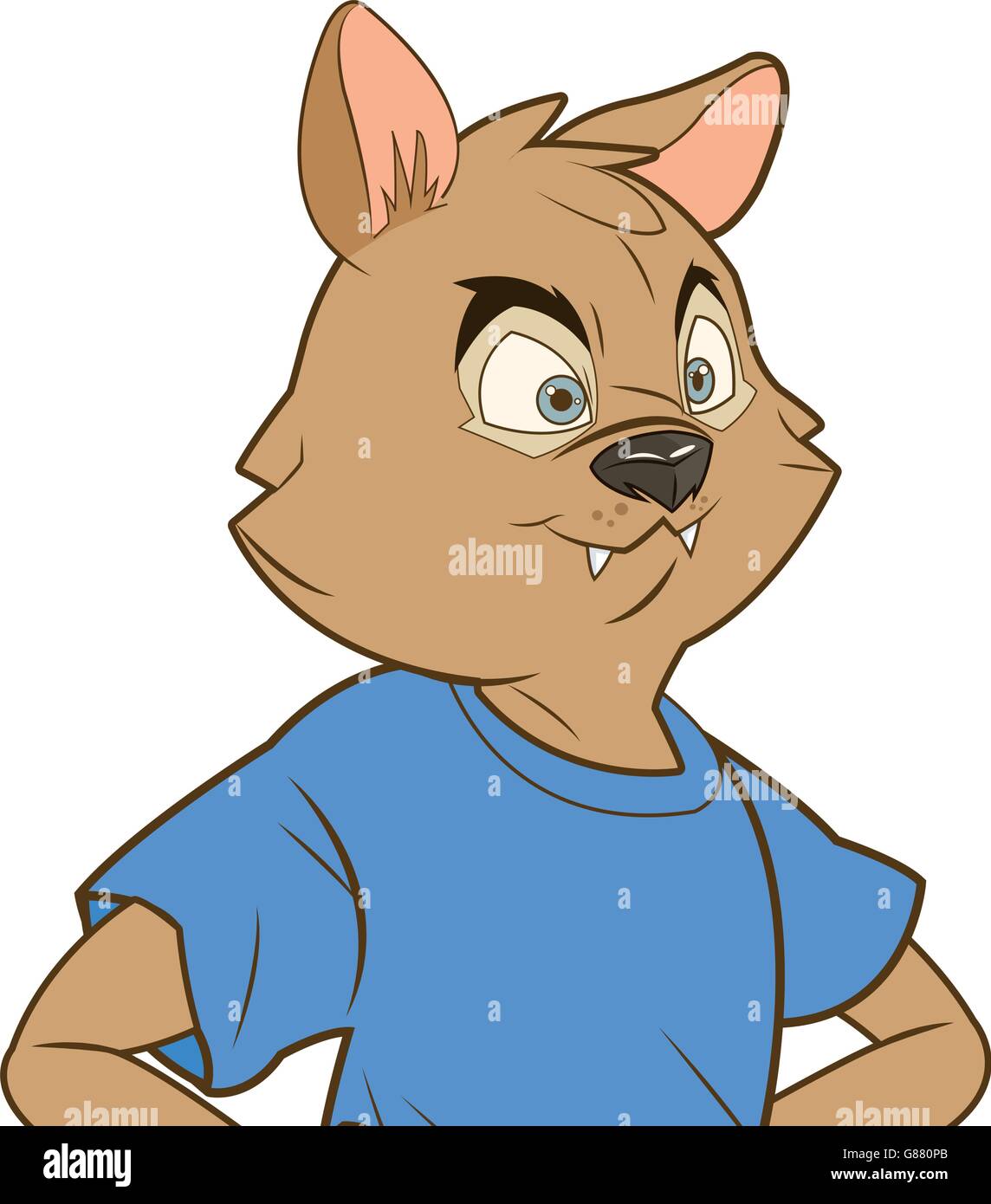 Squirrel teeth not monkey Stock Vector Images - Alamy