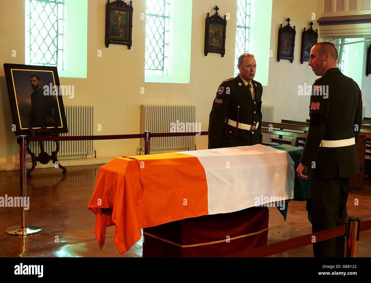 Thomas Kent funeral Stock Photo - Alamy