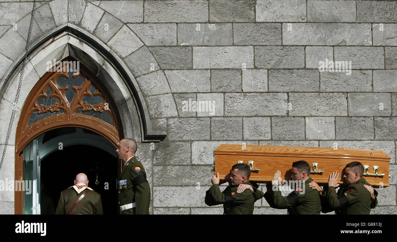 Thomas Kent funeral Stock Photo - Alamy