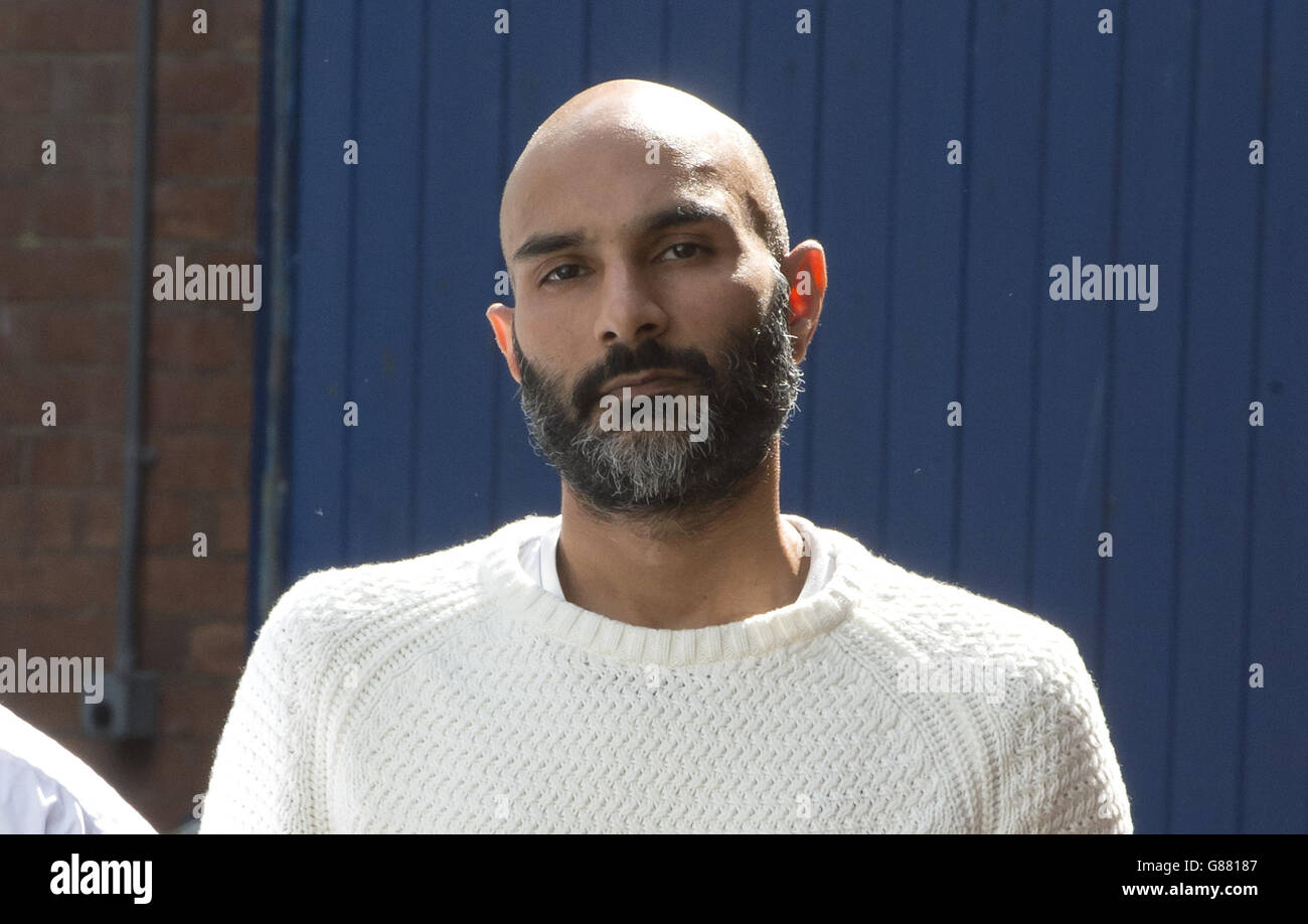 Minesh Parbat, 36, leaves Lewes Crown Court after being sentenced to ...