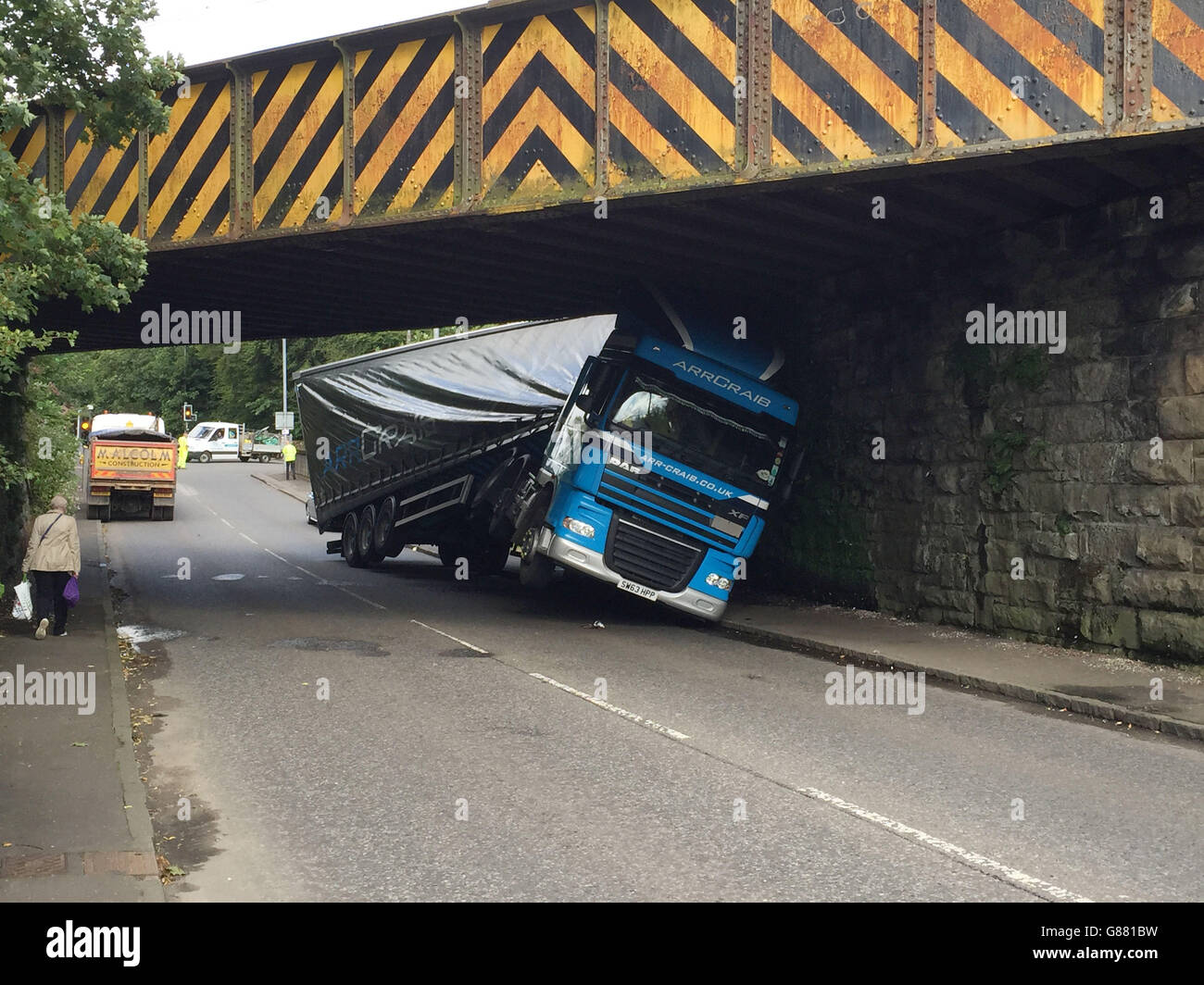 Stuck Lorry High Resolution Stock Photography and Images - Alamy