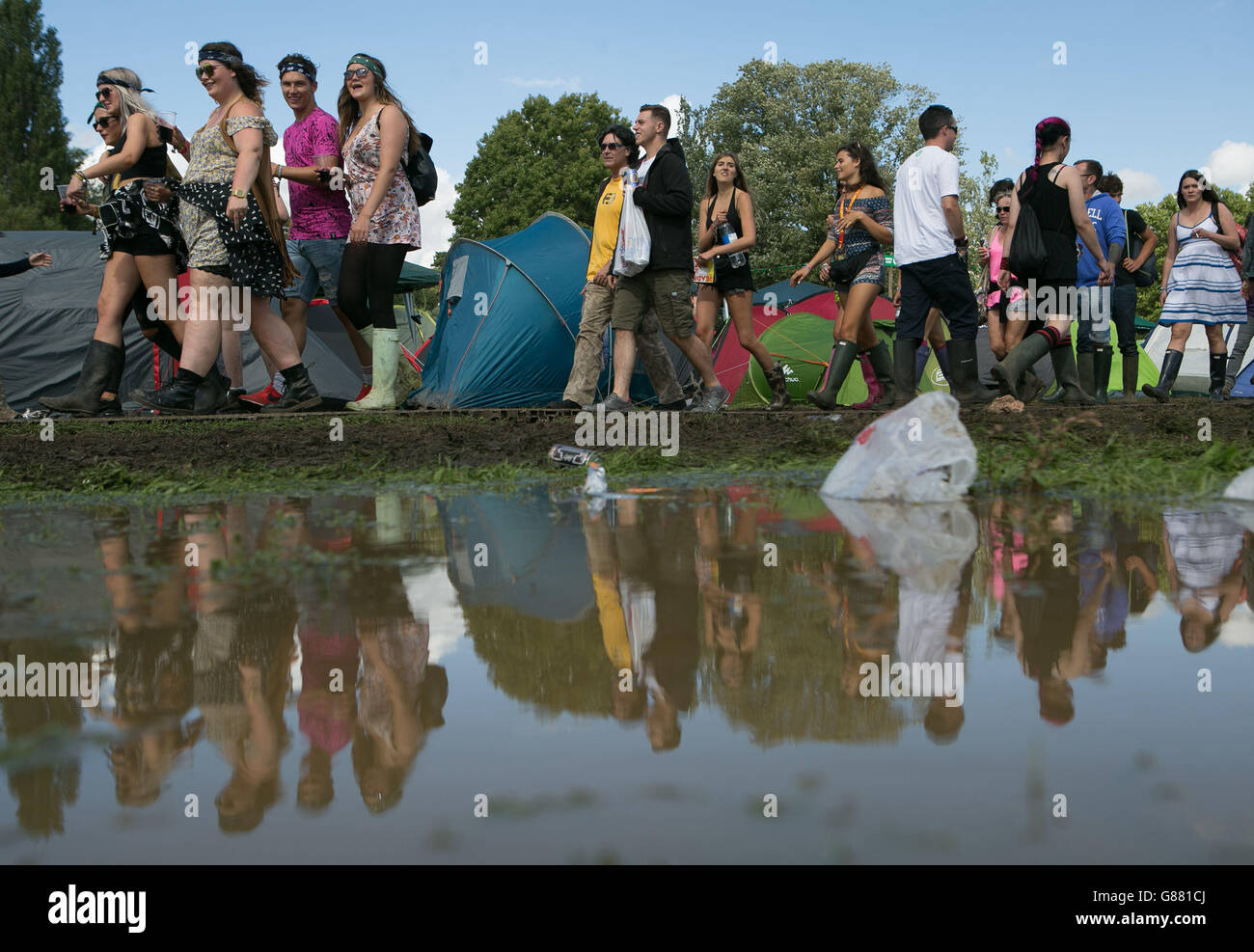 Reading Festival 2015 Stock Photo - Alamy
