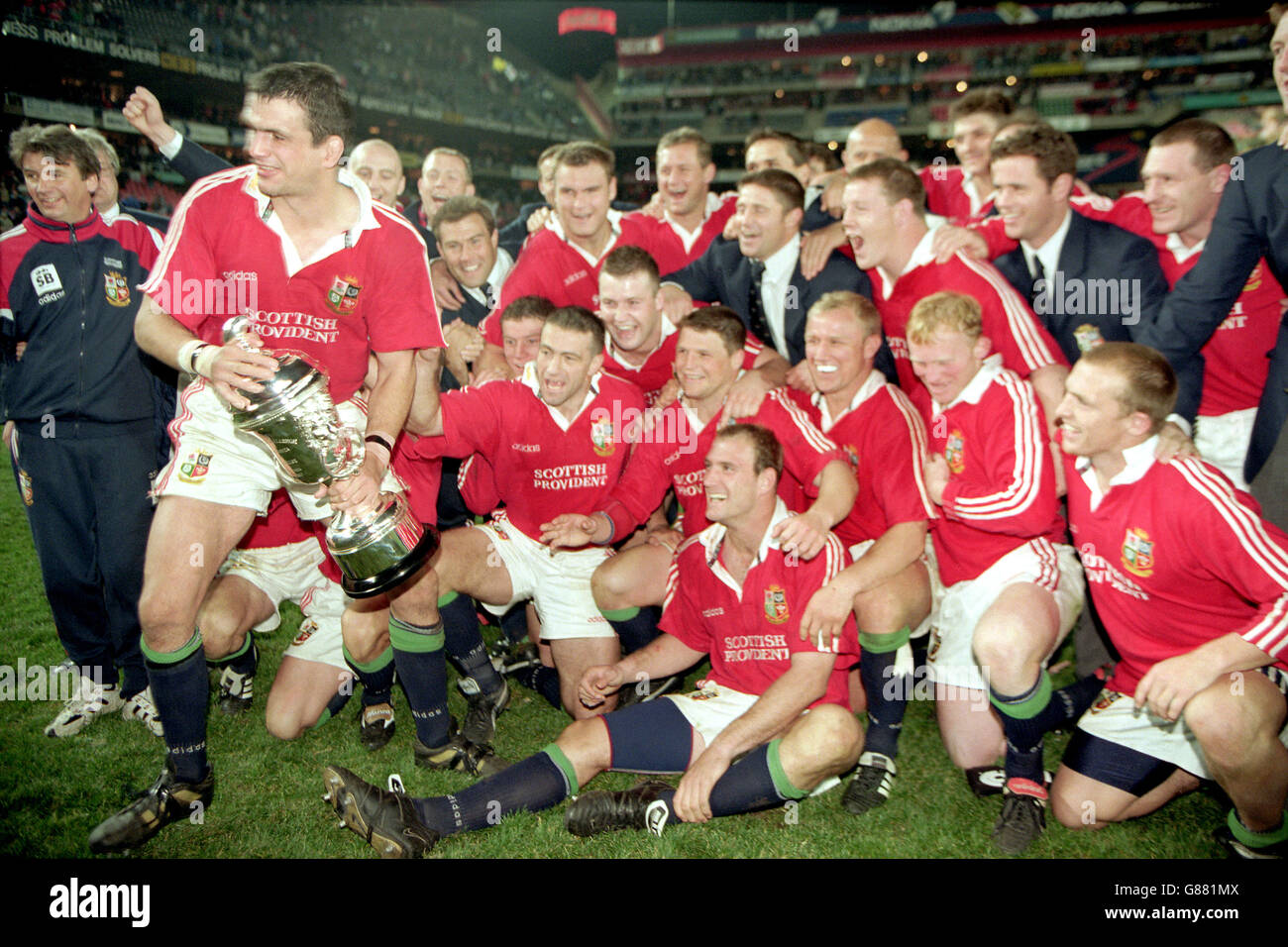 Rugby Union - British Lions Tour of South Africa - Third Test. Martin ...