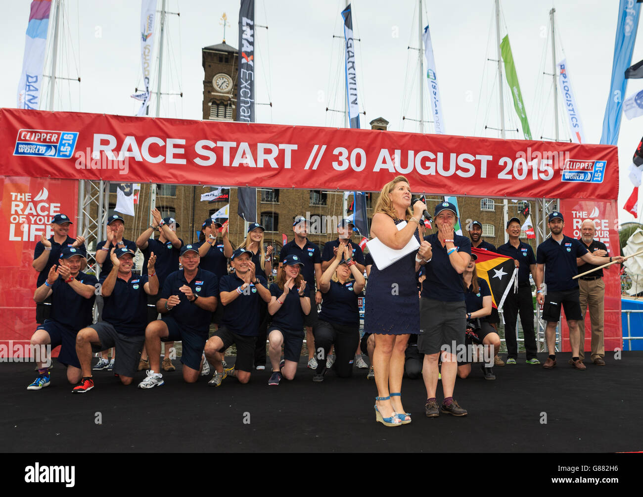 Ali Hudson from Lee on Solent is overcome with emotion as she accepts a ...
